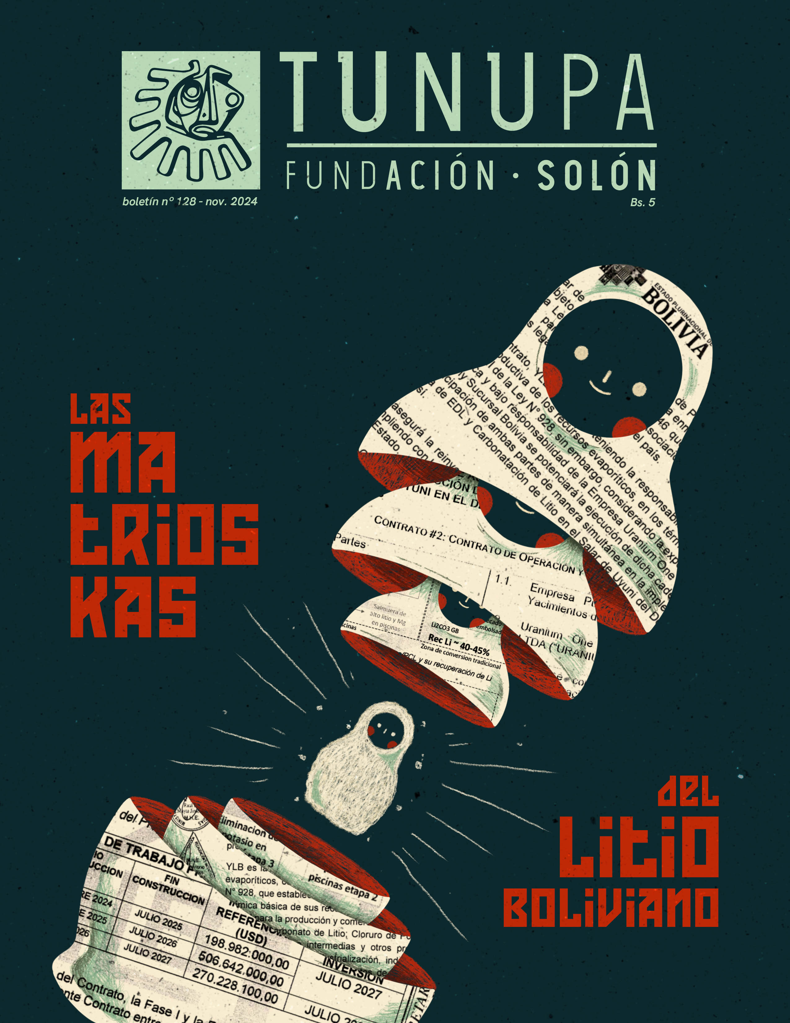 TUNUPA 128: Las matrioskas del litio boliviano